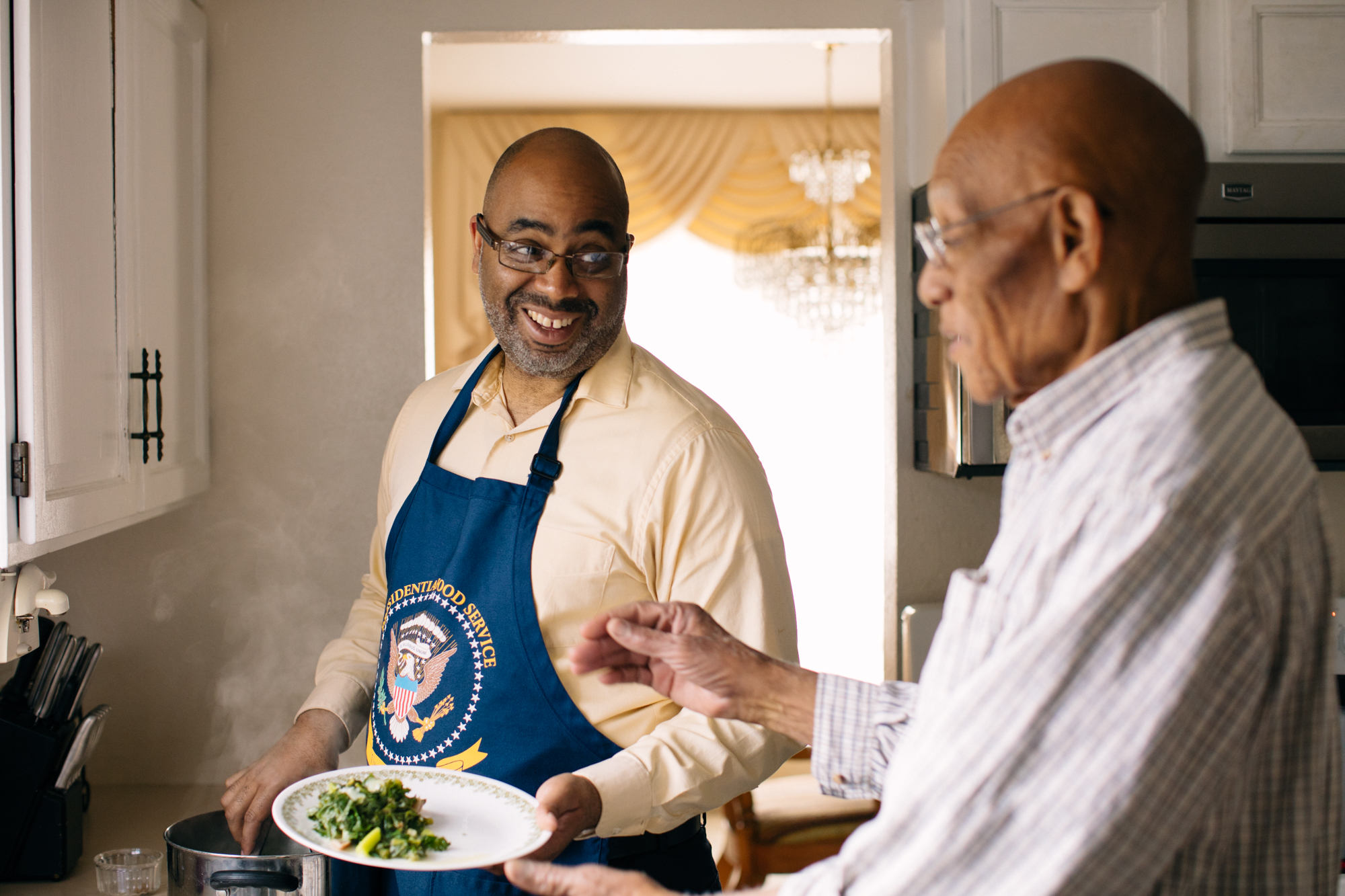 Adrian Miller and the presidential plate
