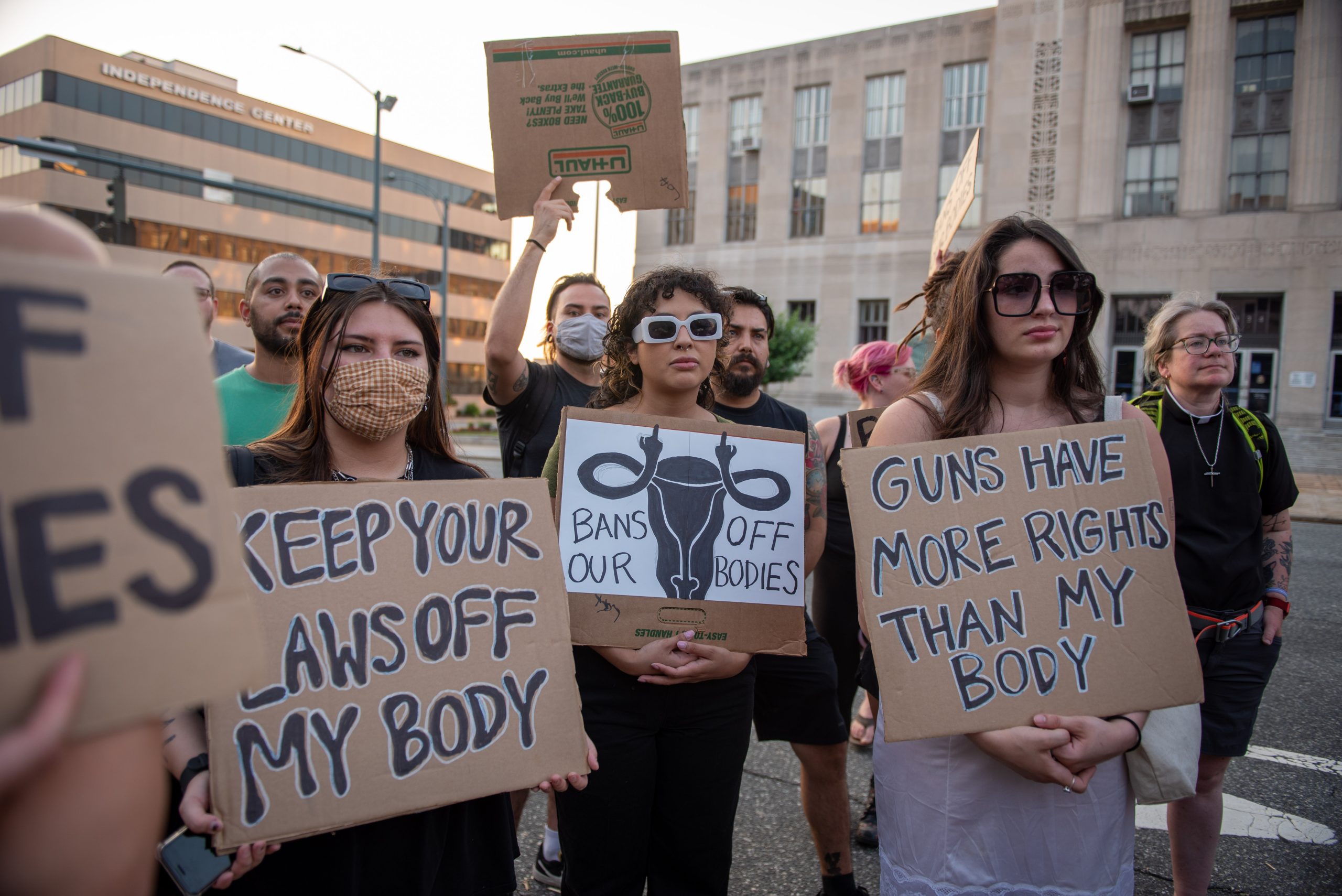 Triad City Beat | GALLERY: More than 100 reproductive rights supporters ...