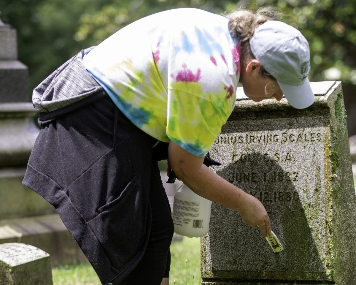 Triad City Beat | GALLERY: Volunteers work to restore gravestones in ...