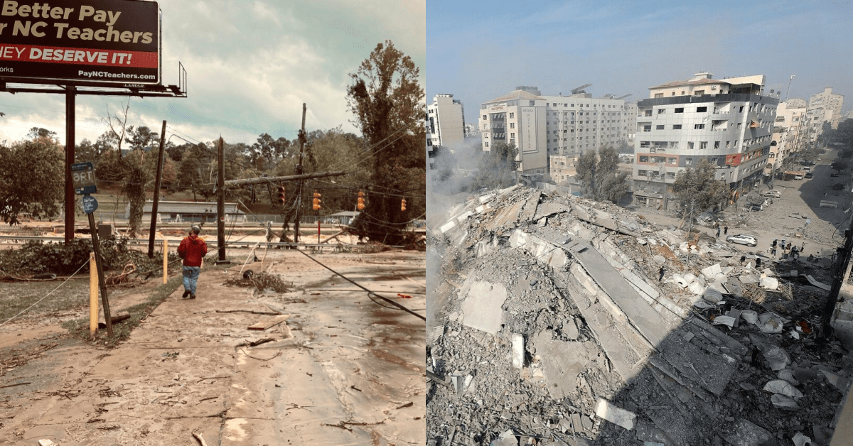 Triad City Beat | EDITOR’S NOTEBOOK: Two disasters, two different responses