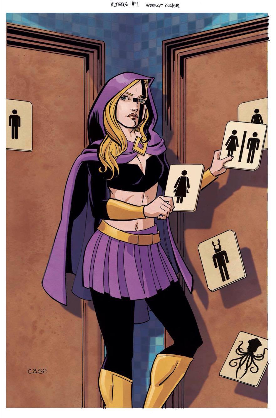 Triad City Beat | Trans comic-book hero fights North Carolina’s HB 2