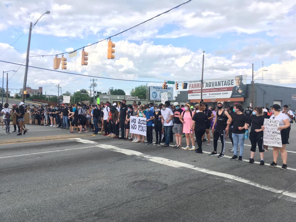 Triad City Beat | VIDEO: Day of peaceful protests in Greensboro ...